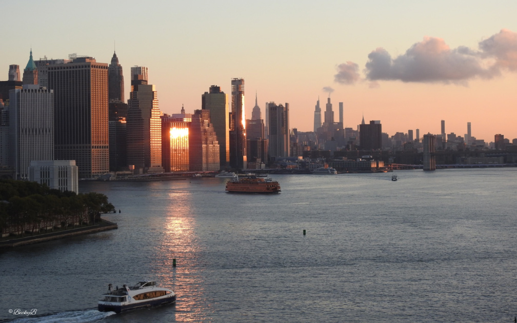 Dawn Shadows on East River – The life of B